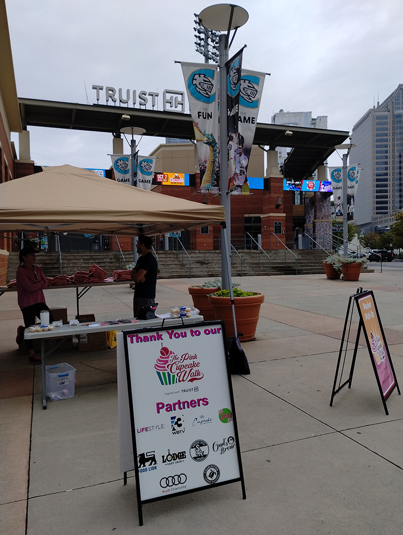 Pink Cupcake Walk – Taste of Charlotte Festival